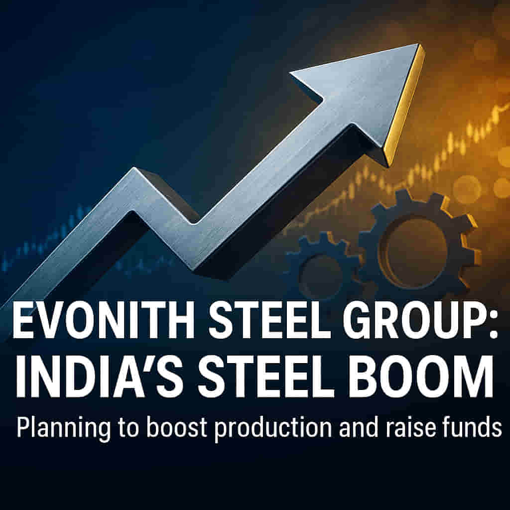 Evonith Steel Group ਵੱਲੋਂ ਉਤਪਾਦਨ ਚਾਰ ਗੁਣਾ ਵਧਾਉਣ ਦੀ ਯੋਜਨਾ, ₹2,000 ਕਰੋੜ ...