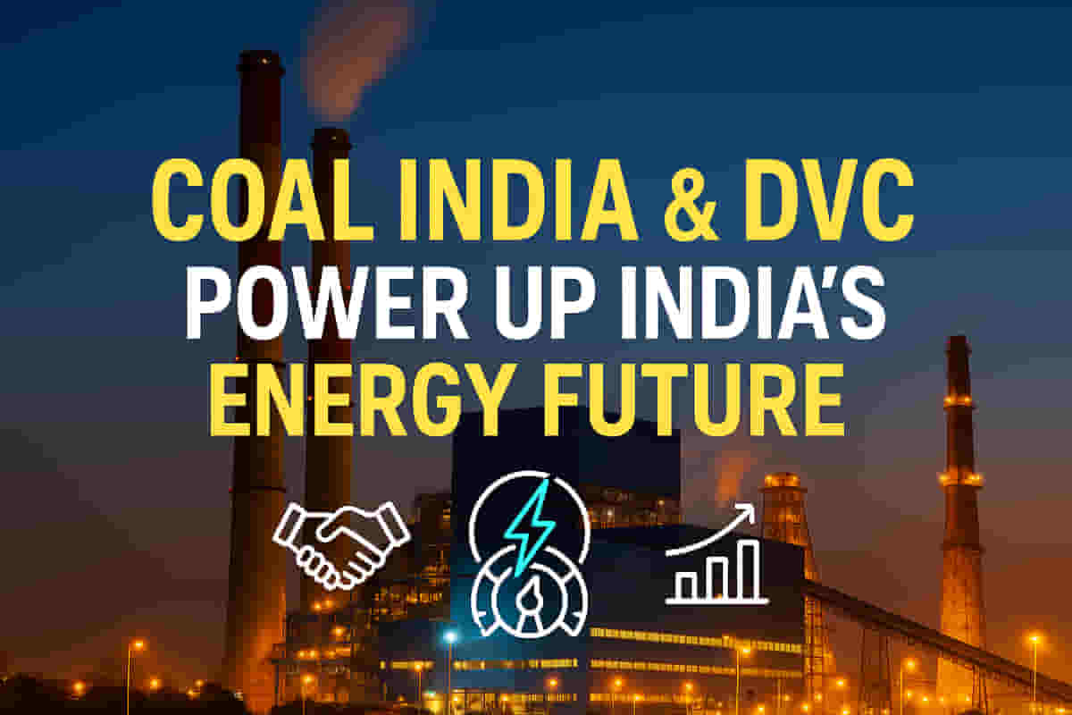 કોલ ઇન્ડિયા અને DVC એ 1600 MW થર્મલ પાવર પ્રોજેક્ટ માટે ₹21,000 કરોડના ...