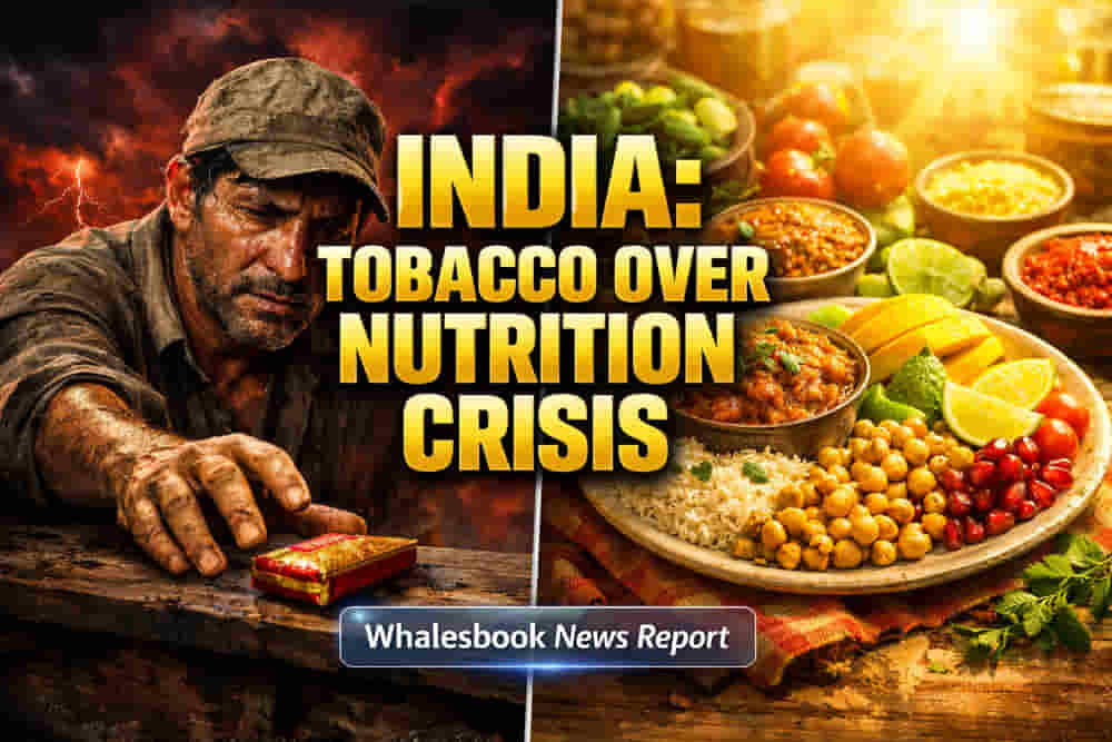 India's Household Budgets Skewed: Tobacco Over Nutrition | Whalesbook